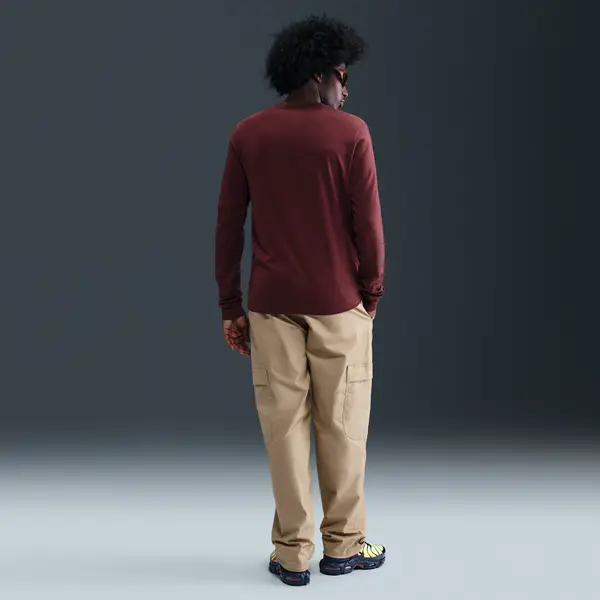 Nike Sportswear Club Long-sleeve T-shirt - Red