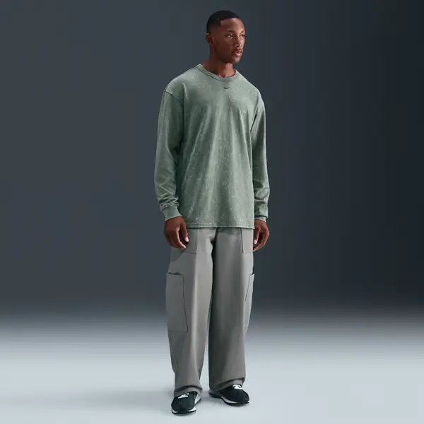 Nike Sportswear Premium Essentials Long-sleeve T-shirt - Grey