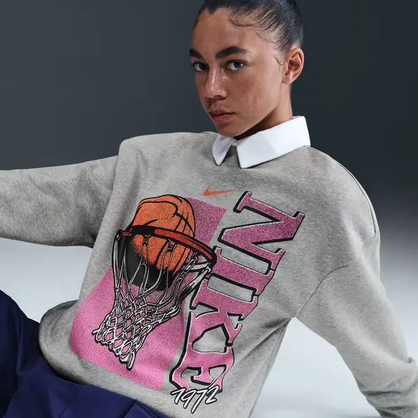Nike Club Fleece Loose Crew
