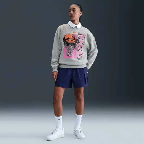 Nike Club Fleece Loose Crew