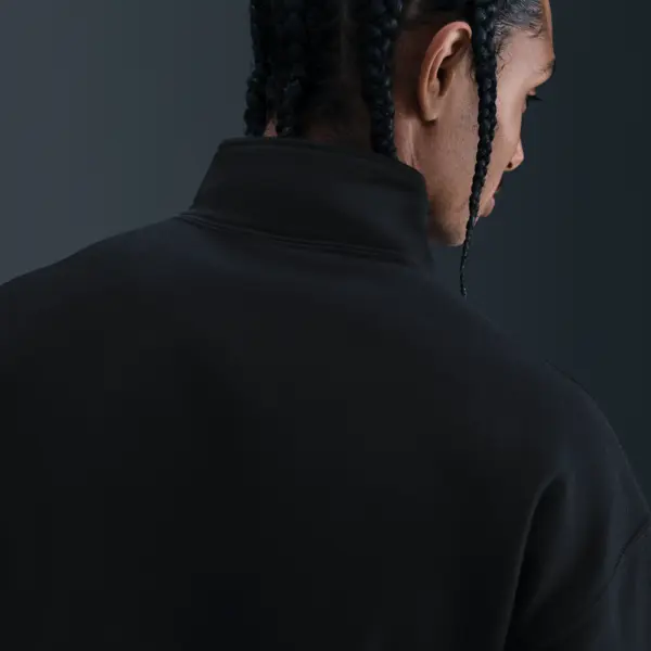 Nike Solo Swoosh Fleece Quarter-zip Top