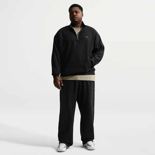 Nike Solo Swoosh Fleece Quarter-zip Top