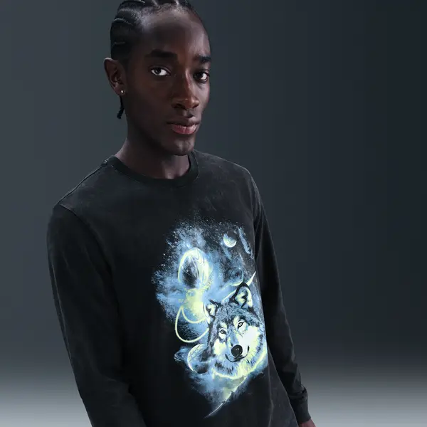 Nike Long-sleeve Basketball T-shirt - Black