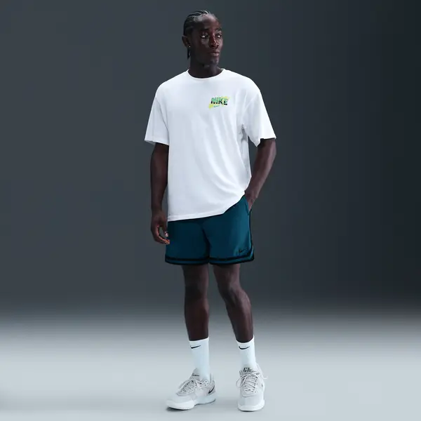 Nike Dna Dri-fit 6" Uv Woven Basketball Shorts - Blue
