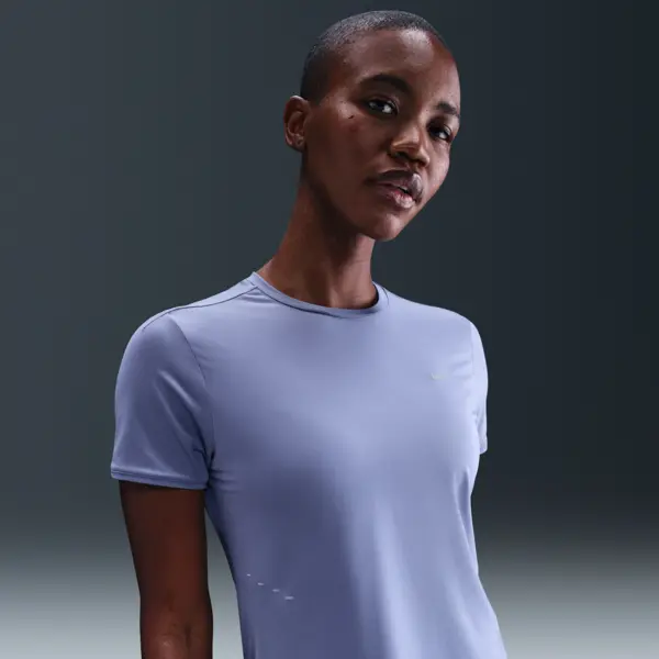 Nike Swift Dri-fit Short-sleeve Running Top - Blue