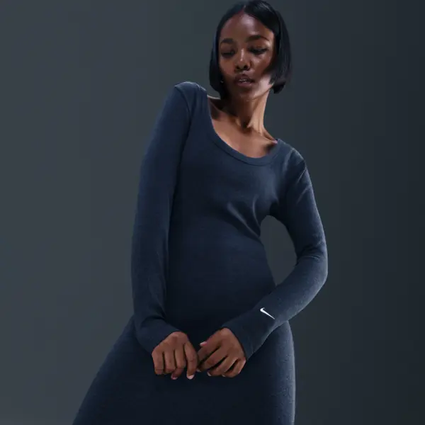 nike long sleeve t shirt dress Nike Air Dress Womens Pink Mock Neck Long Sleeve