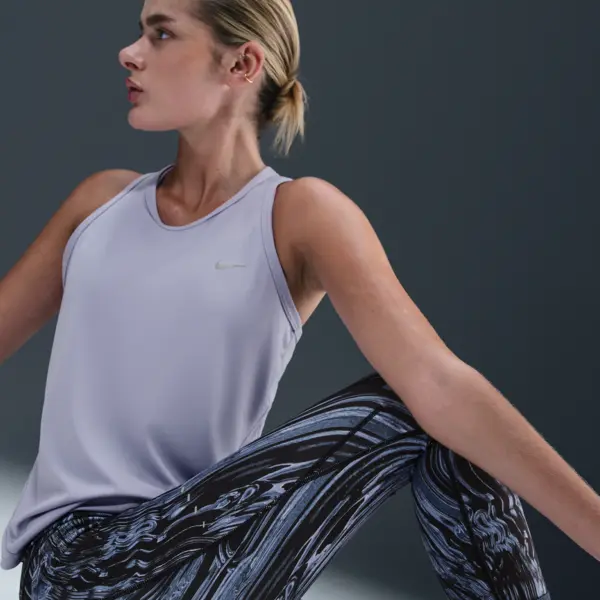 Nike Swift High-waisted 7/8 Printed Running Leggings