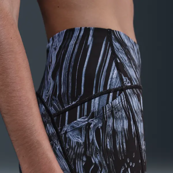 Nike Swift High-waisted 7/8 Printed Running Leggings