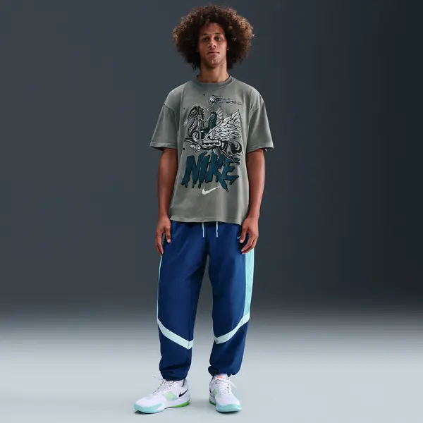 Nike Max90 Basketball T-shirt - Grey