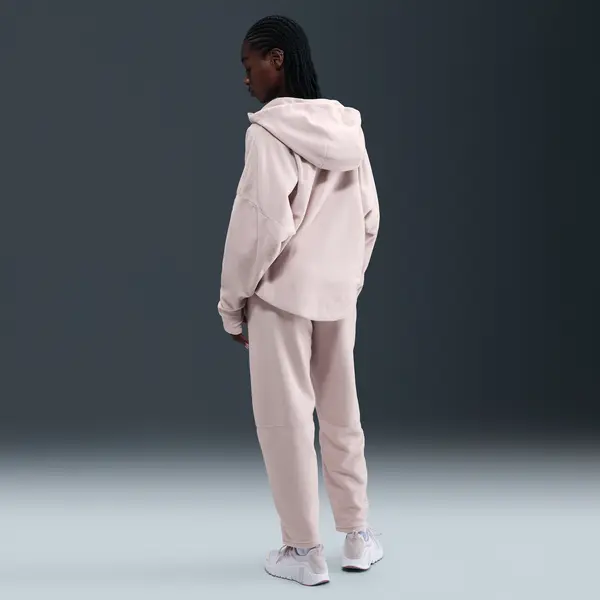 Nike Therma-fit Mid-rise Fleece Pants - Pink