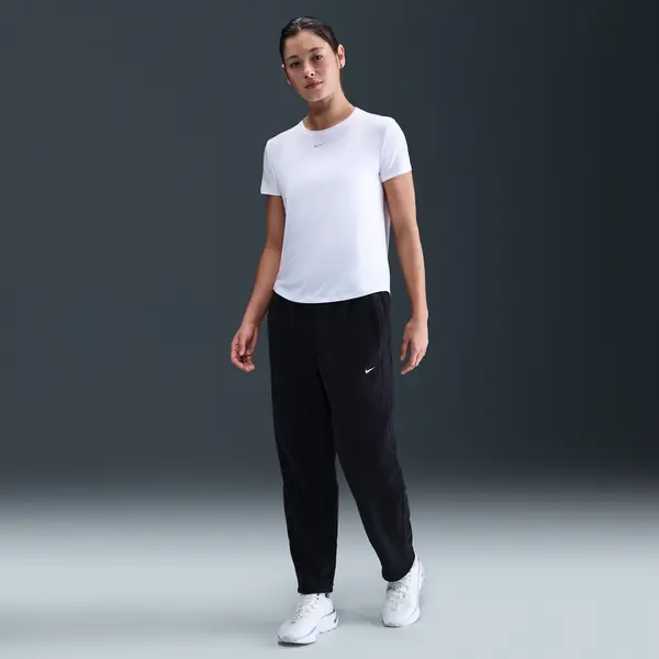 Nike Therma-fit Mid-rise Fleece Pants - Black