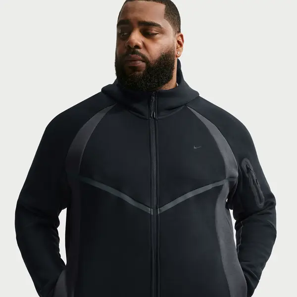 Nike Tech Color-block Full-zip Fleece Windrunner Jacket