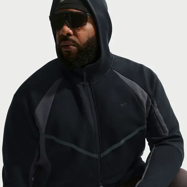 Nike Tech Color-block Full-zip Fleece Windrunner Jacket