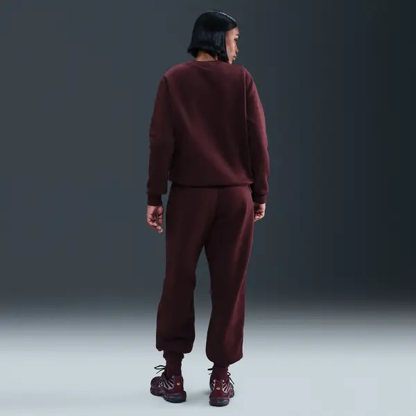 Nike Sportswear Phoenix Fleece High-waisted Oversized Sweatpants - Red