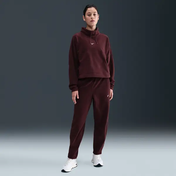 Nike Therma-fit Mid-rise Fleece Pants - Red