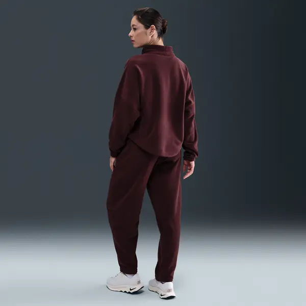 Nike Therma-fit Mid-rise Fleece Pants - Red