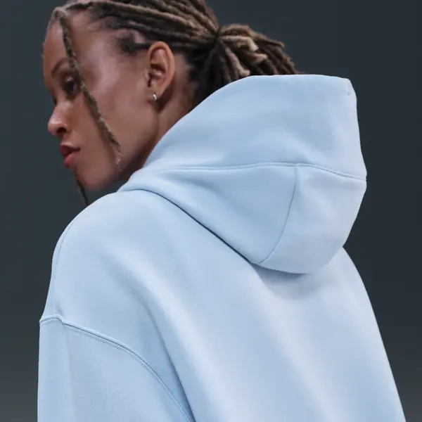 Nike Sportswear Phoenix Fleece Oversized Pullover Hoodie - Blue
