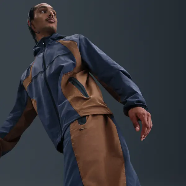 Nike Tech Dri-fit Woven Color-block Oversized Pants