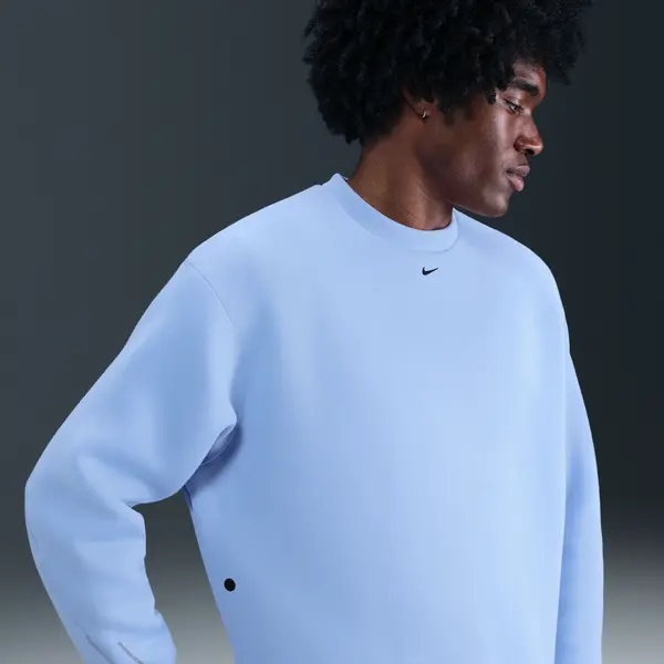 Nike Tech Fleece Loose Fit Crew - Blue