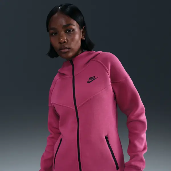 Nike Sportswear Tech Fleece Windrunner Full-zip Hoodie - Purple