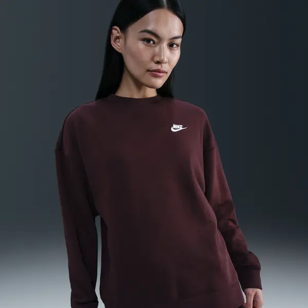 Nike Sportswear Club Fleece Crew-neck Sweatshirt - Red