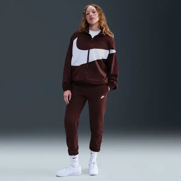Nike Sportswear Club Fleece Mid-rise Jogger Pants - Red