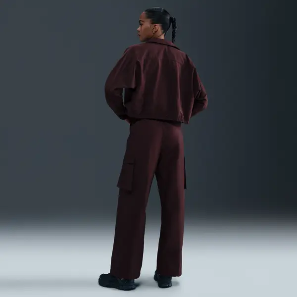 Nike Sportswear Oversized Repel Uv Protection Jacket - Red