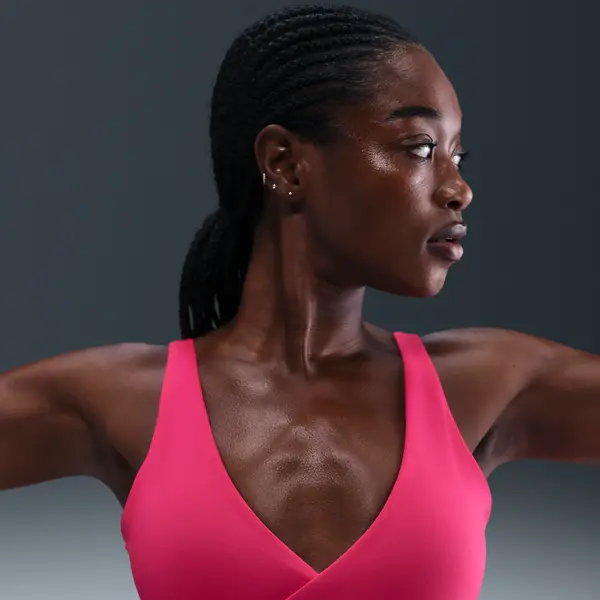 Nike One Light-support Padded Sports Bra - Pink
