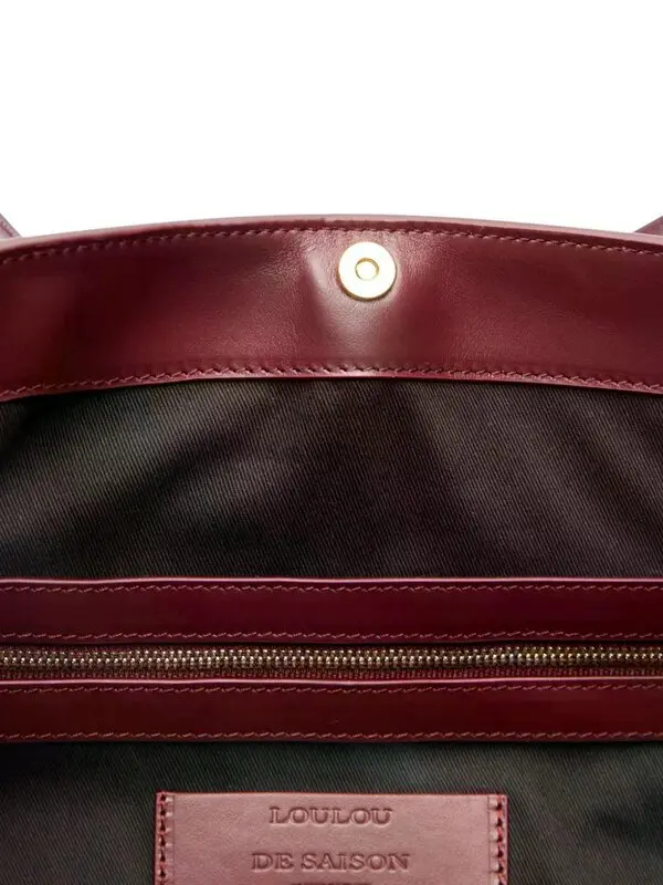 Loulou De Saison Daya Leather Bucket Bag