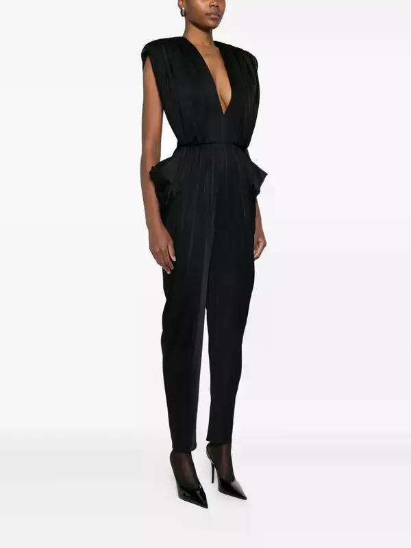 Stella McCartney Plunge-neck Jumpsuit