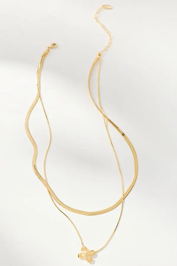 Maeve Icon Layered Necklace - Gold
