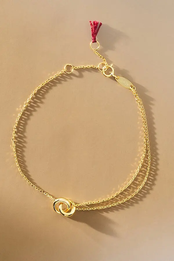 Shashi Cha Tassel Bracelet - Gold
