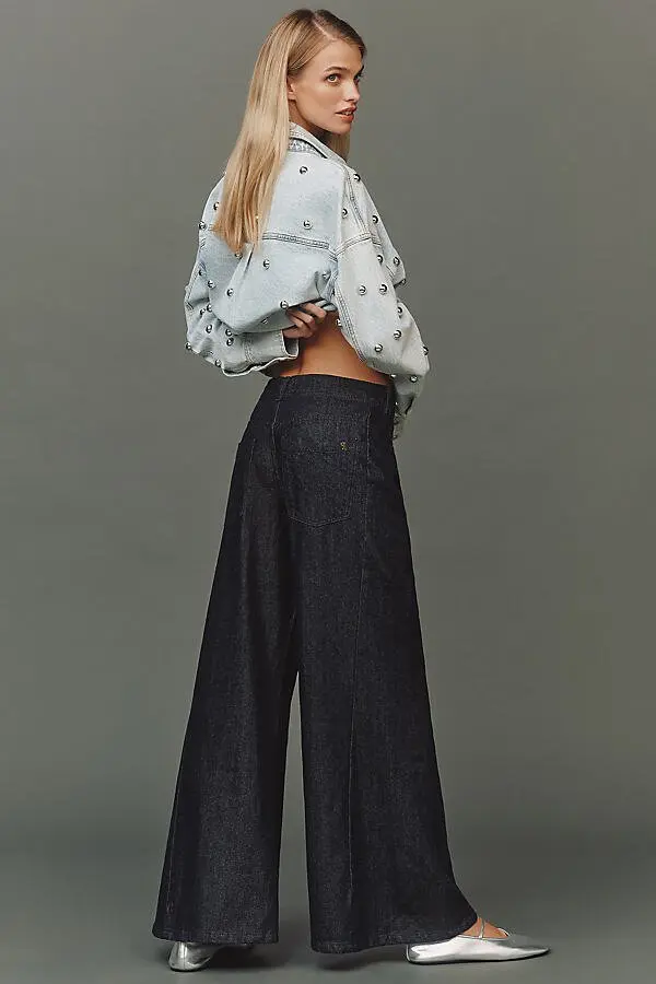 PILCRO The Adi Sparkle Flare Pants