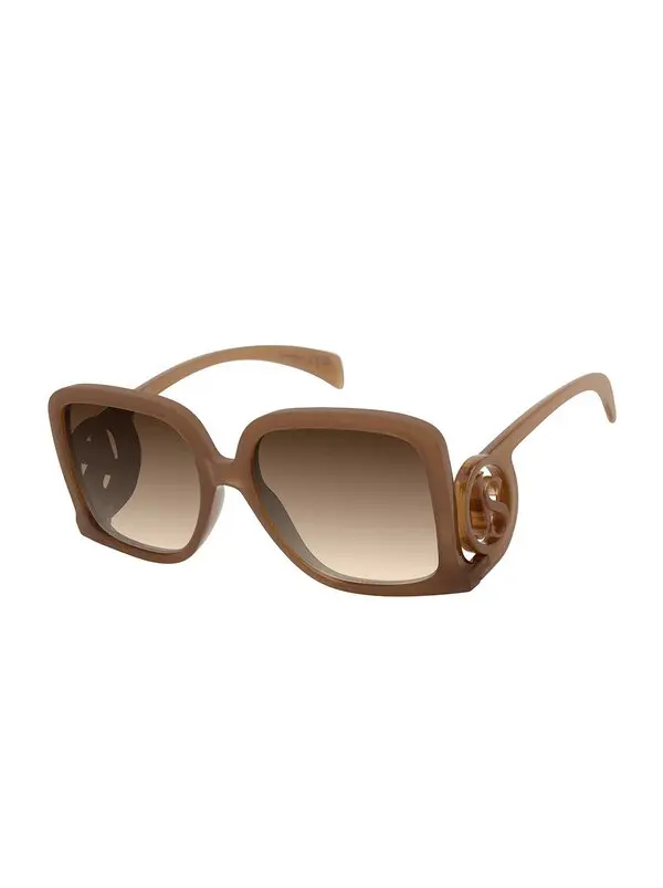 CIO Square Underside Temple Sunglasses - One-color
