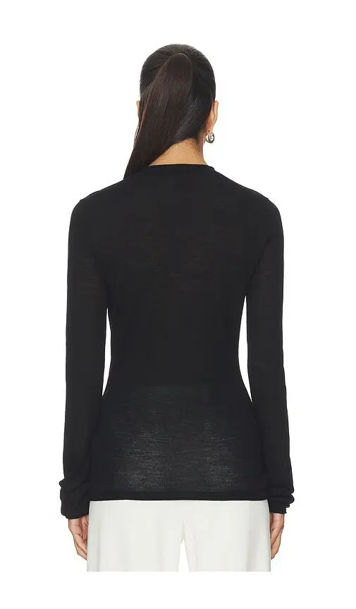 EAVES Amiya Long Sleeve Knit Top