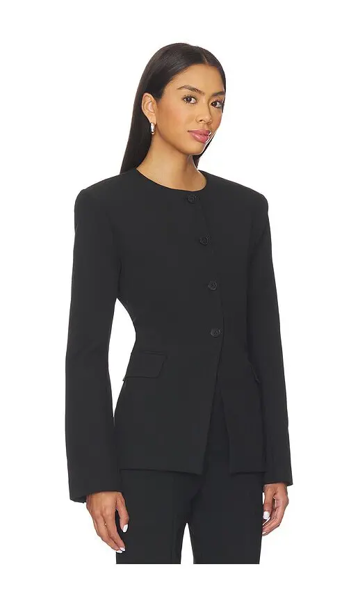 EAVES Keki Collarless Blazer