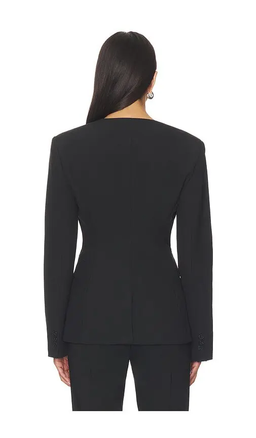 EAVES Keki Collarless Blazer