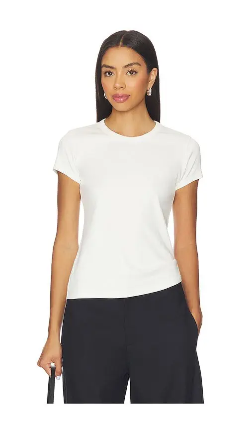 EAVES Lene Baby Tee - White