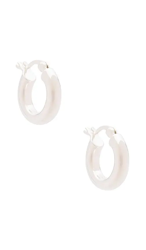 THE M JEWELERS NY Small Ravello Hoop Earrings - Silver