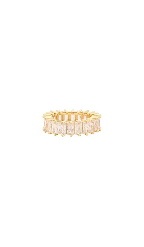THE M JEWELERS NY The Emerald Cut Pave Ring