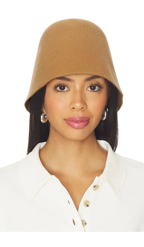 EAVES Winston Felted Wool Hat - Beige