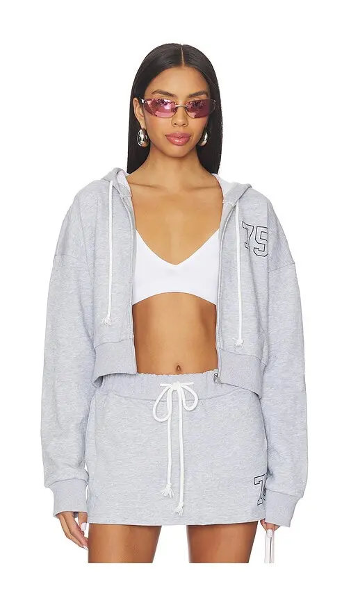 Superdown Kasia Zip Up Hoodie