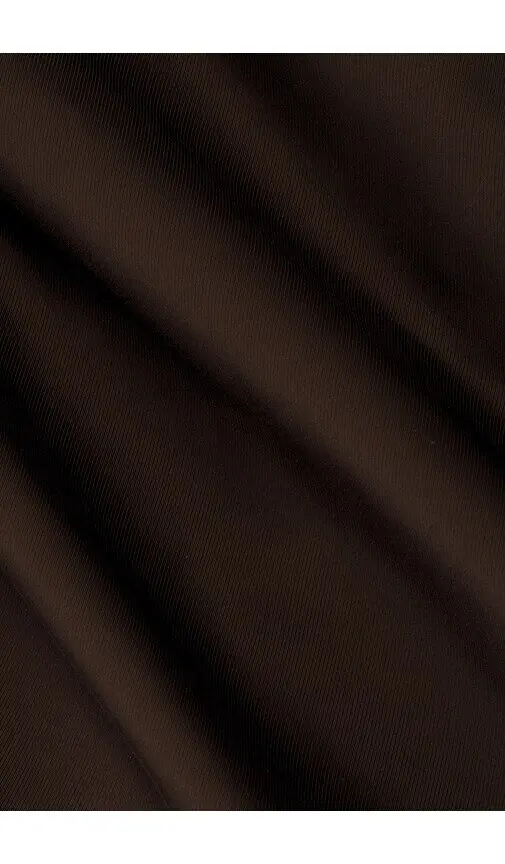 EAVES Lumi Mini Dress - Espresso