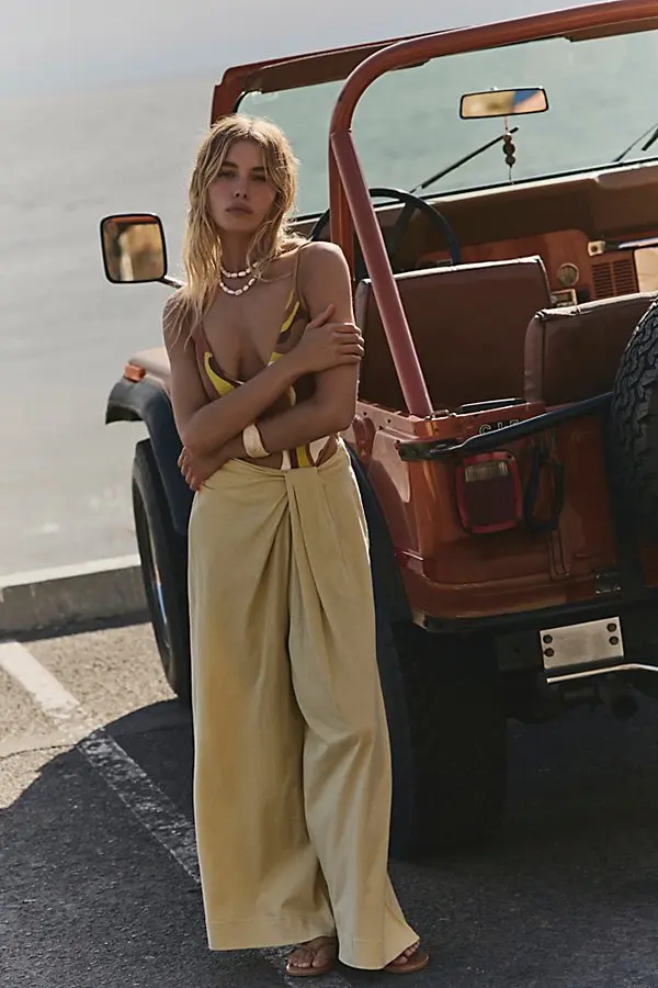 Free People Sarong Pants - Happy Hopes
