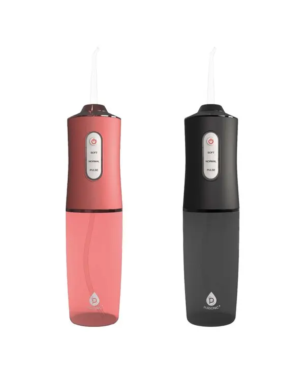 PURSONIC Him S And Her S – Usb Rechargeable Water Flossers - Black