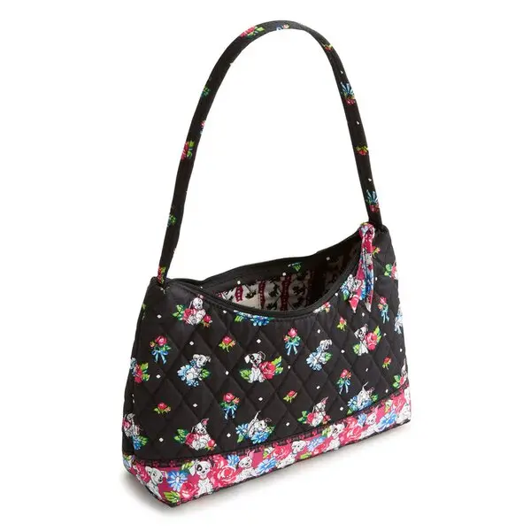 VERA BRADLEY Disney 101 Dalmatians Post Shoulder Bag - Black