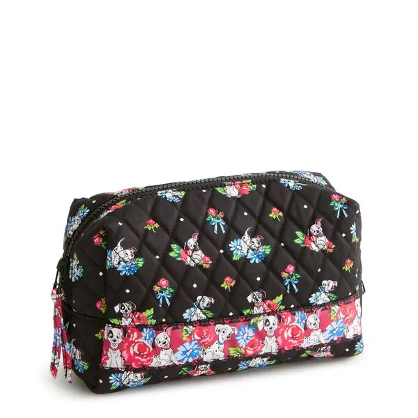 VERA BRADLEY Disney 101 Dalmatians Medium Cosmetic Bag - Black
