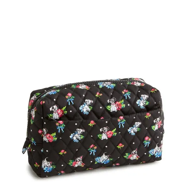 VERA BRADLEY Disney 101 Dalmatians Medium Cosmetic Bag - Black