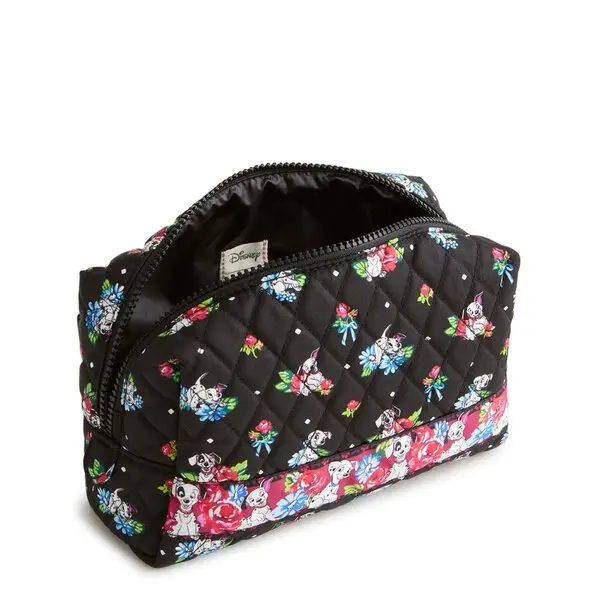 VERA BRADLEY Disney 101 Dalmatians Medium Cosmetic Bag - Black