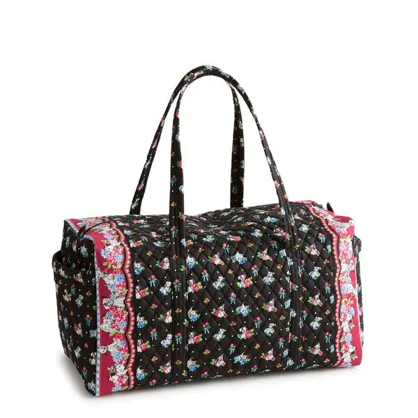 Vera Bradley Original Duffle Bag Black Editorialist